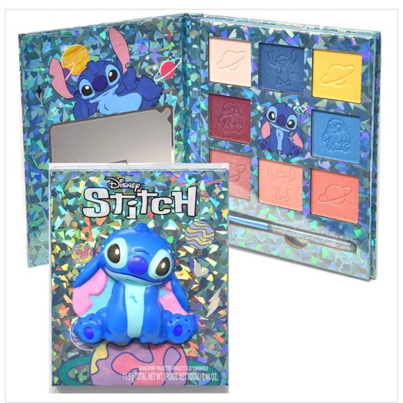 Disney | Makeup | Disney Stitch Squishy Eyeshadow Palette Fun Color ...